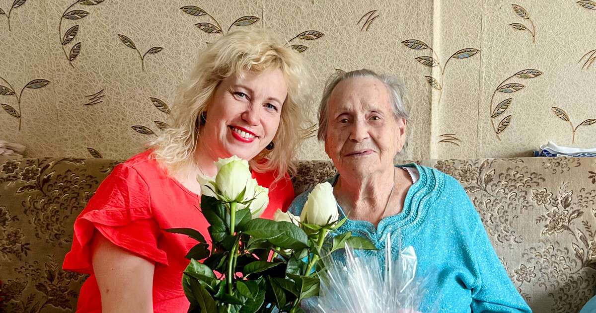 Елгавчанку поздравили со 101-летием | Novaja.lv