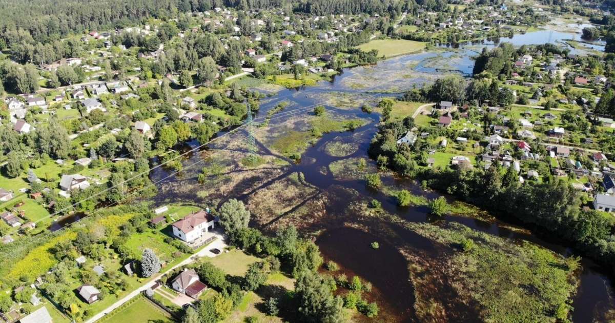 Начато общественное обсуждение карт мест возможных наводнений и паводковых разрушений | Novaja.lv