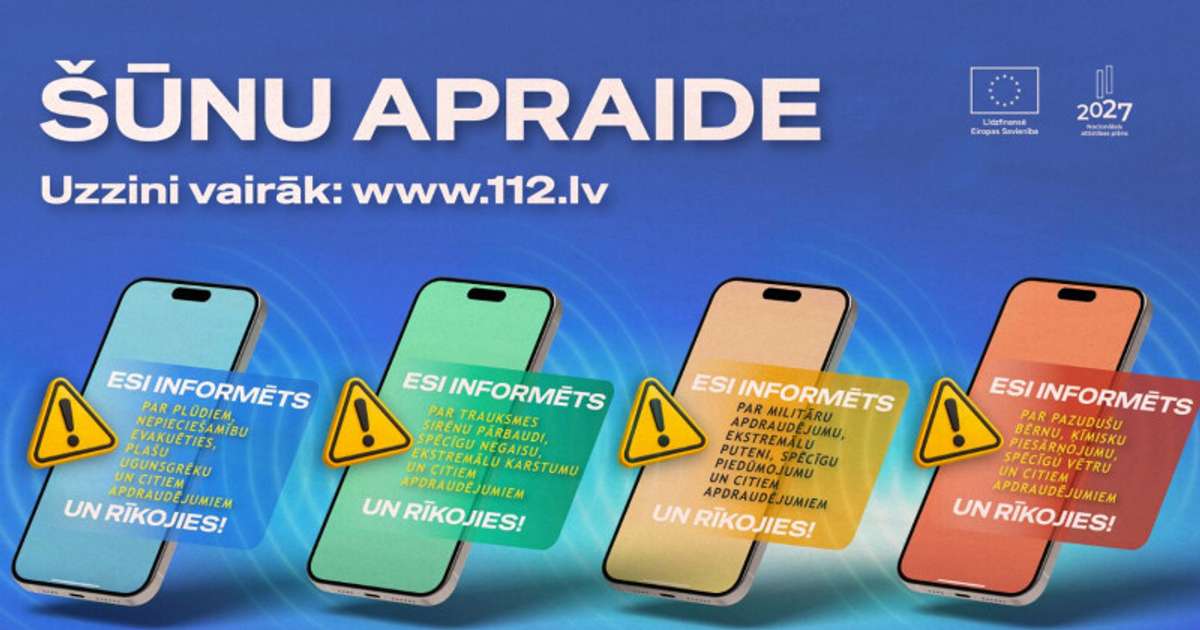Новое экстренное сотовое оповещение в Латвии: мифы и реальность | Novaja.lv